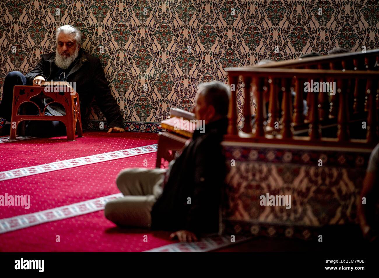ROTTERDAM - Start of the ramadan in the Mevlana mosque in Rotterdam on ...