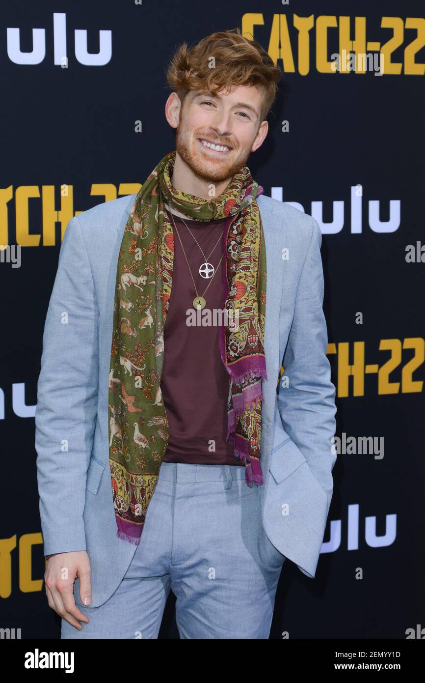 Daniel David Stewart at Hulu's 'Catch-22' held at TCL Chinese Theatre ...