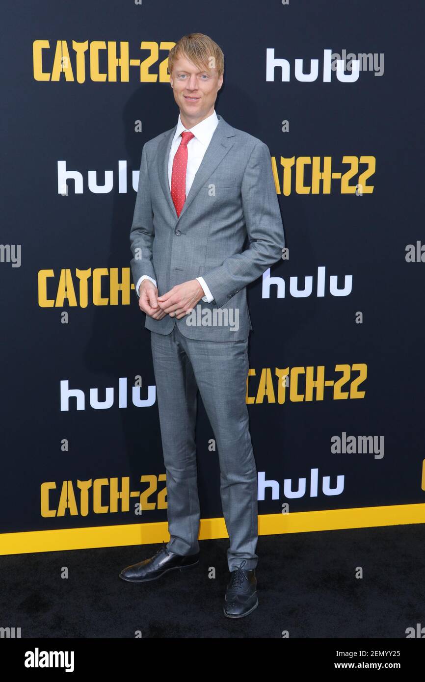 Jay Paulson at Hulu's 'Catch-22' held at TCL Chinese Theatre on May 07, 2019 in Hollywood, CA ...