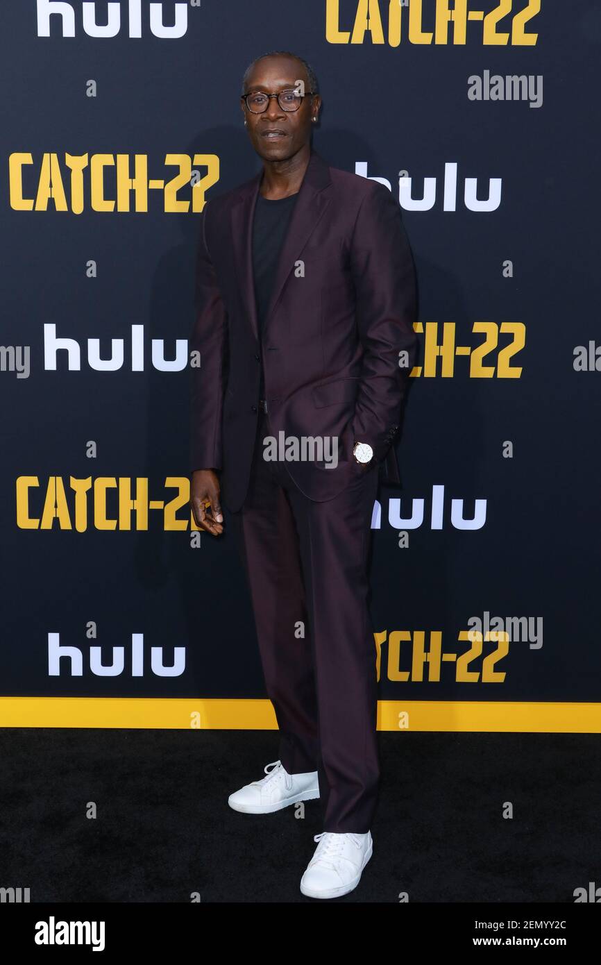 Don Cheadle at Hulu's 'Catch-22' held at TCL Chinese Theatre on May 07 ...