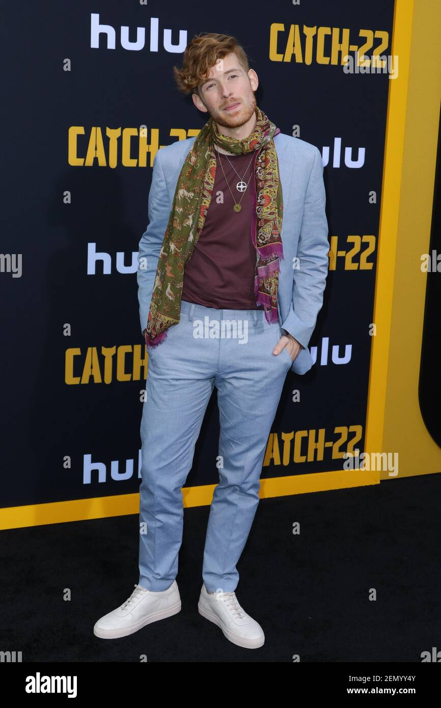 Daniel David Stewart at Hulu's 'Catch-22' held at TCL Chinese Theatre ...