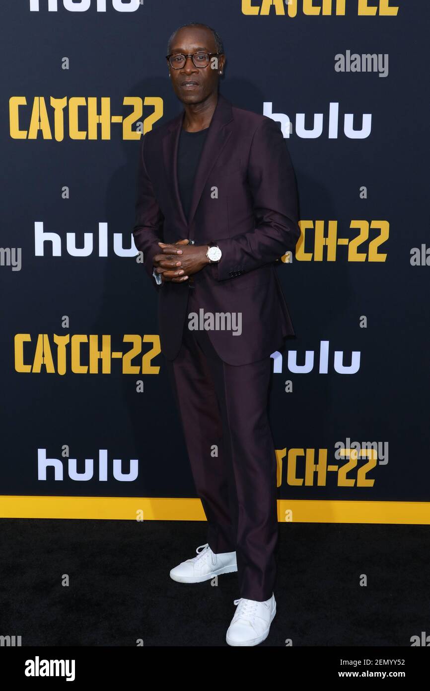 Don Cheadle at Hulu's 'Catch-22' held at TCL Chinese Theatre on May 07 ...