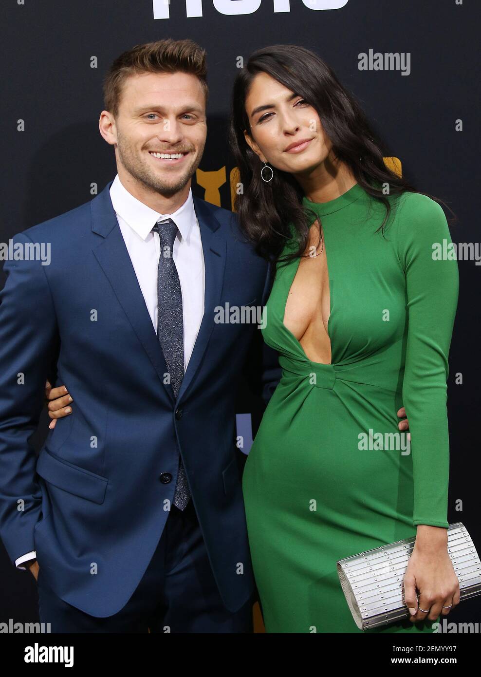 Jon Rudnitsky and guest arrive to the Los Angeles premiere of HULUÕS ...