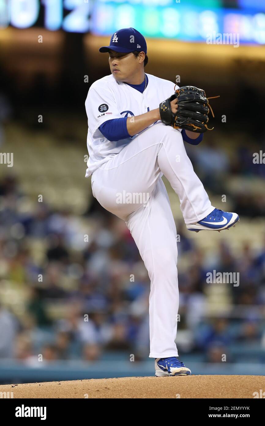 May 7, 2019: Los Angeles Dodgers starting pitcher Hyun-Jin Ryu (99 ...