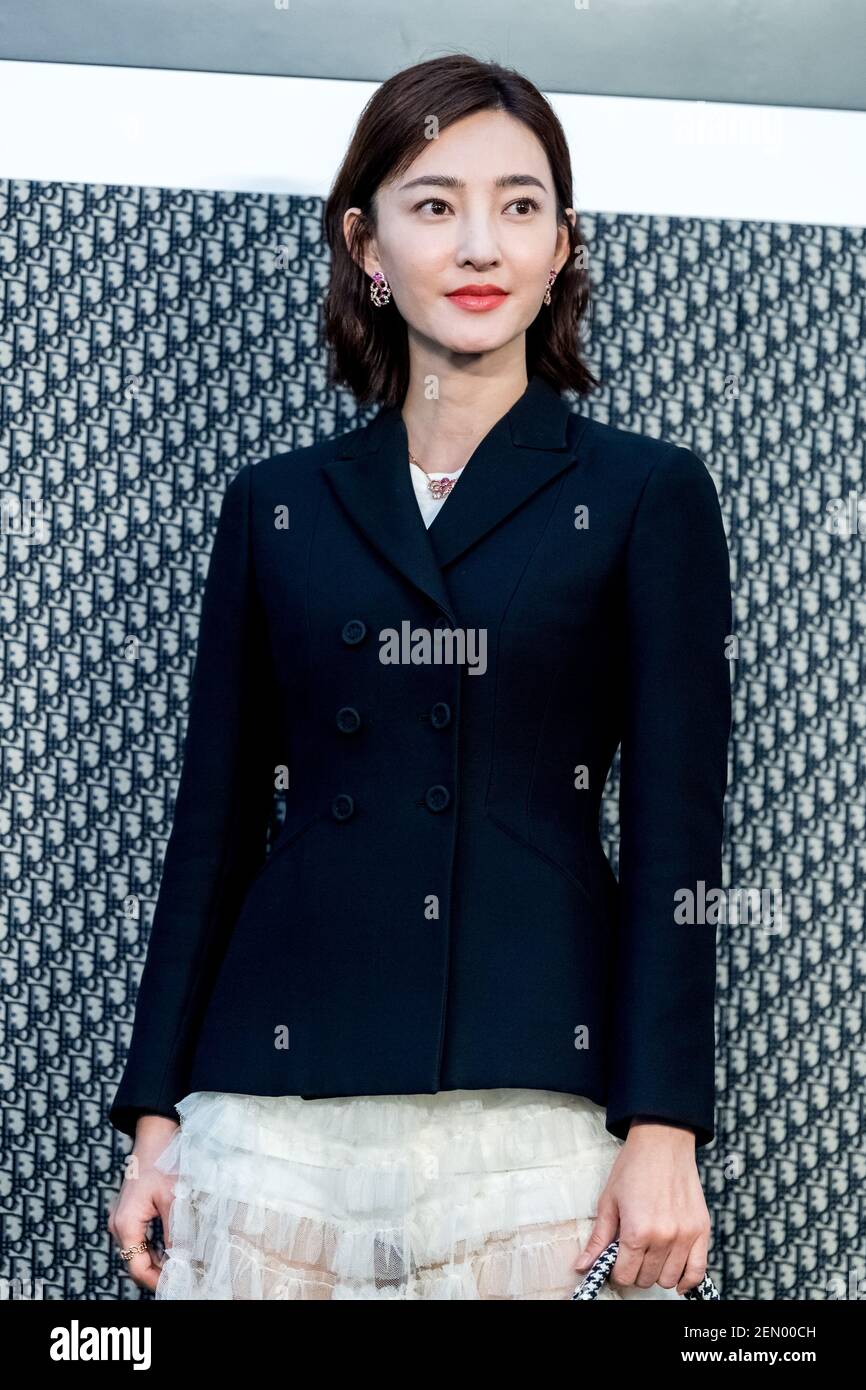 Chinese actress Wang Likun attends a Dior event in Shanghai, China, 7 May 2019. (Photo by Zhou ...