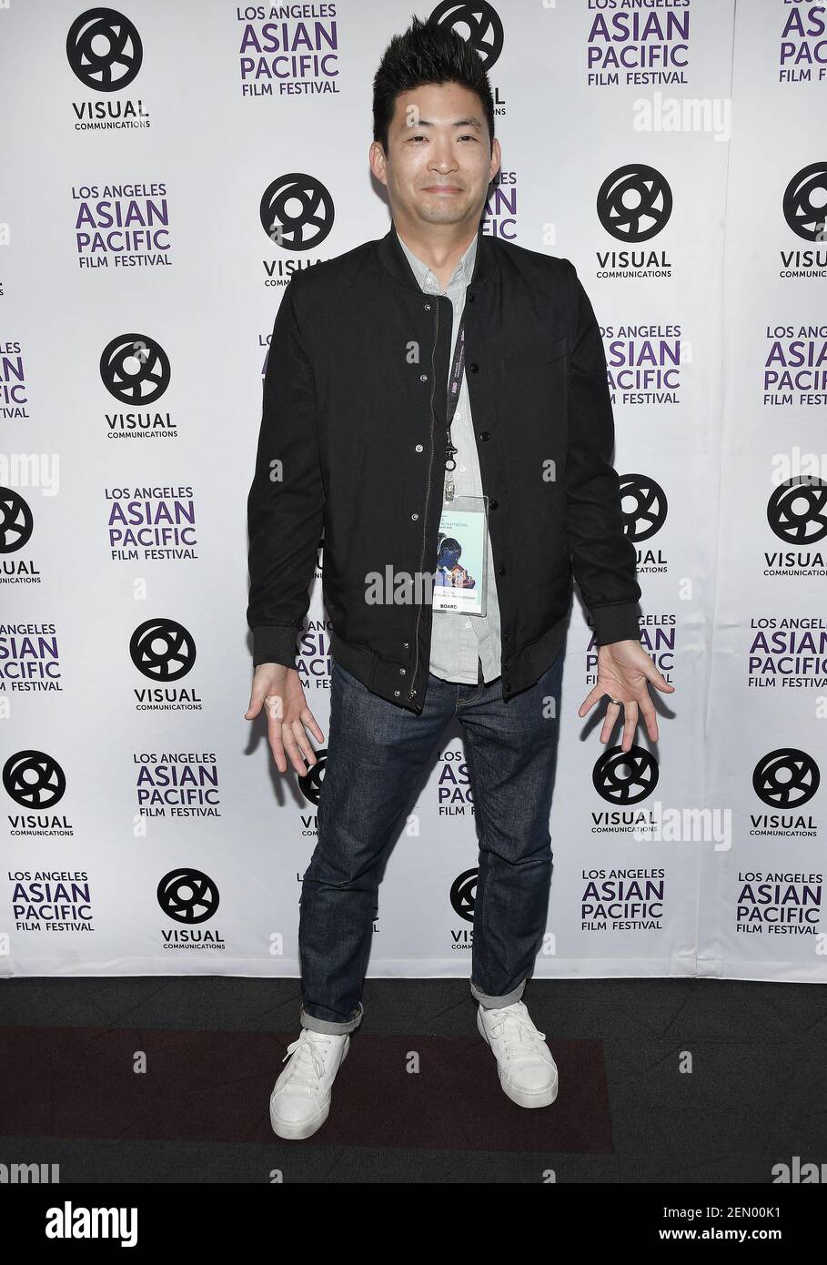 Moderator Phil Yu at the 2019 Los Angeles Asian Pacific Film Festival ...