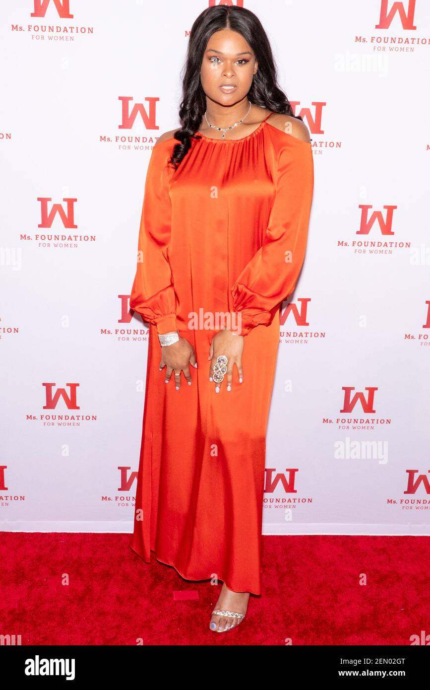 Racquel Wills attends the MS. Foundations 31st annual Gloria Awards at ...