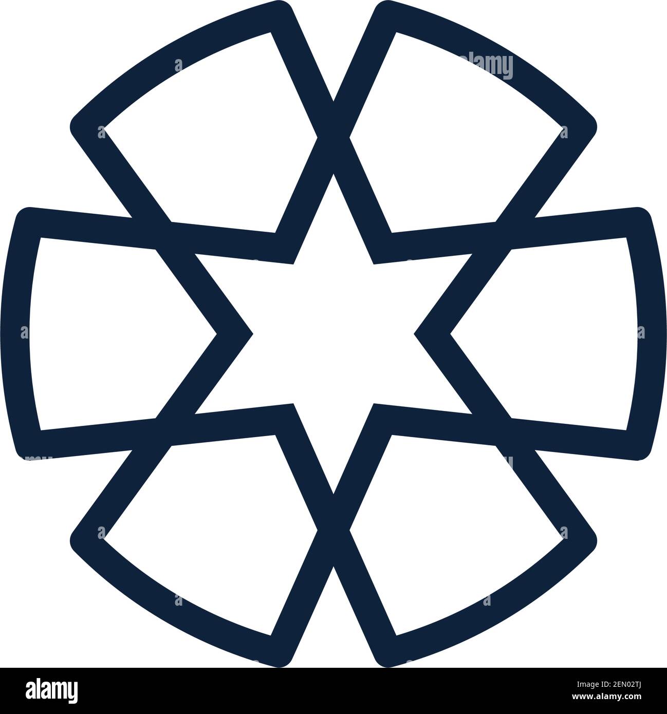 Abstract star vector logo icon design template elements. vector Awesome ...