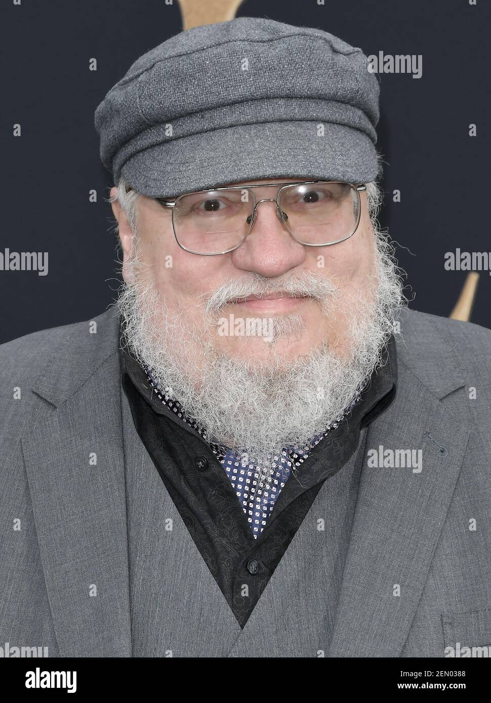 Author George R. R. Martin arrives at the "Tolkien" Los Angeles ...