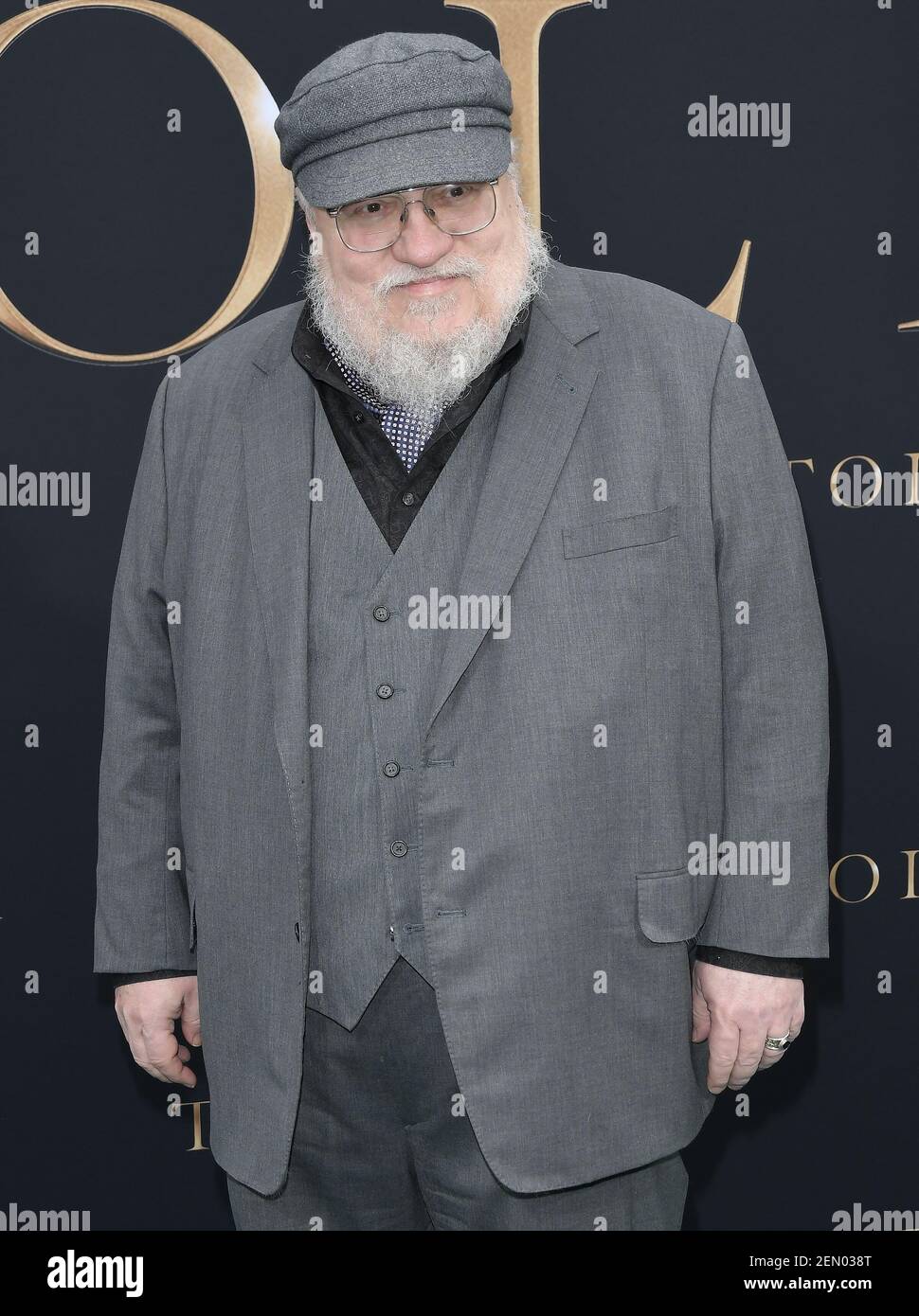 Author George R. R. Martin arrives at the "Tolkien" Los Angeles ...