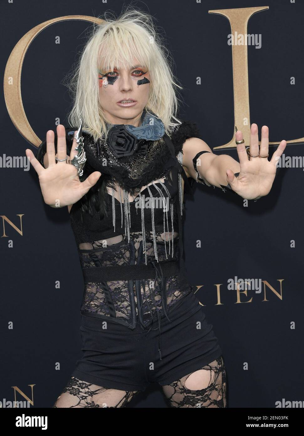 Kate Crash arrives at the "Tolkien" Los Angeles Screening held at the ...