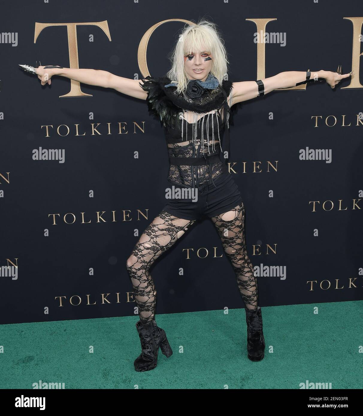 Kate Crash arrives at the "Tolkien" Los Angeles Screening held at the ...