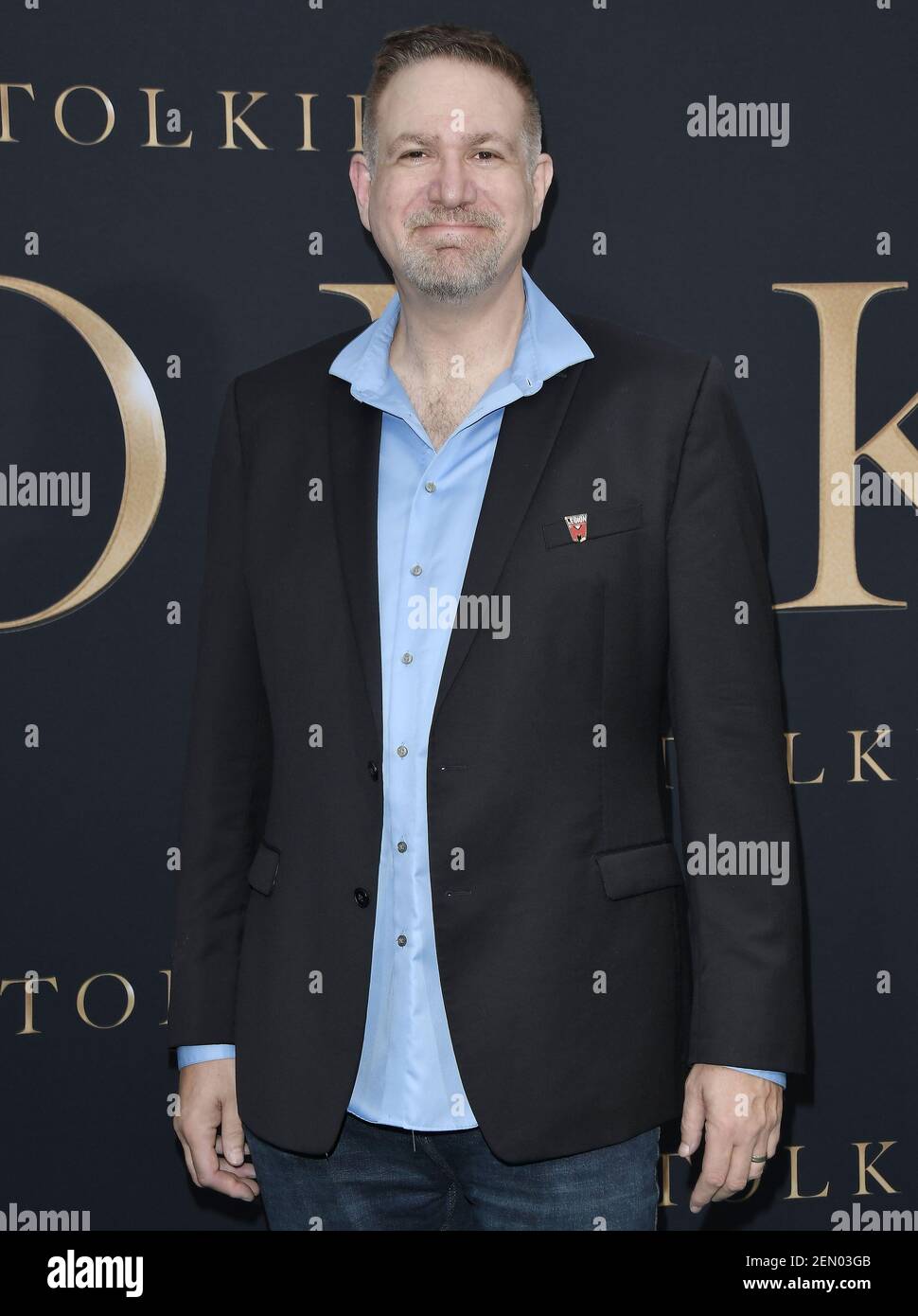 David Baxter arrives at the "Tolkien" Los Angeles Screening held at the ...