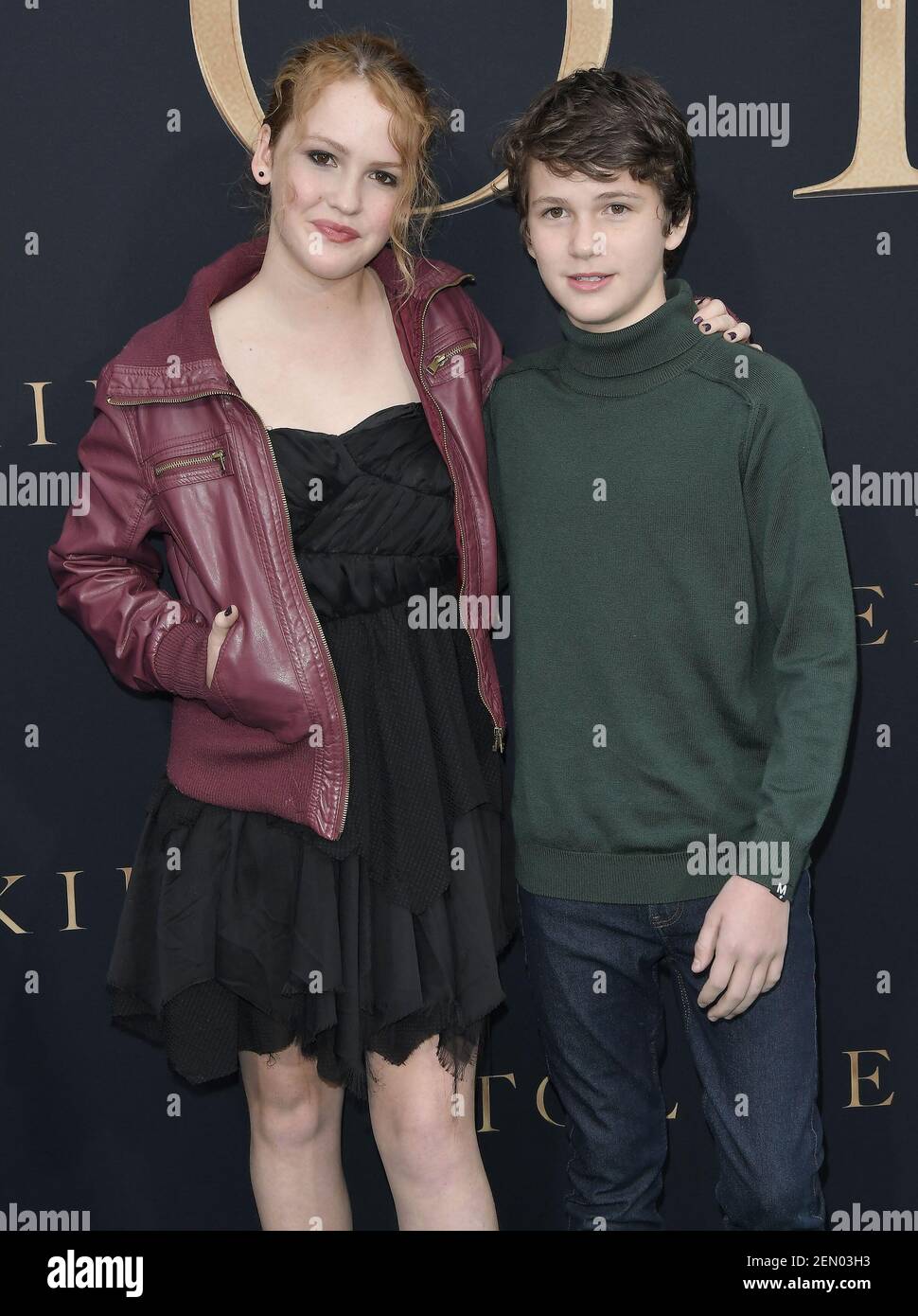 (L-R) Talitha Bateman and Gabriel Bateman at the "Tolkien" Los Angeles ...