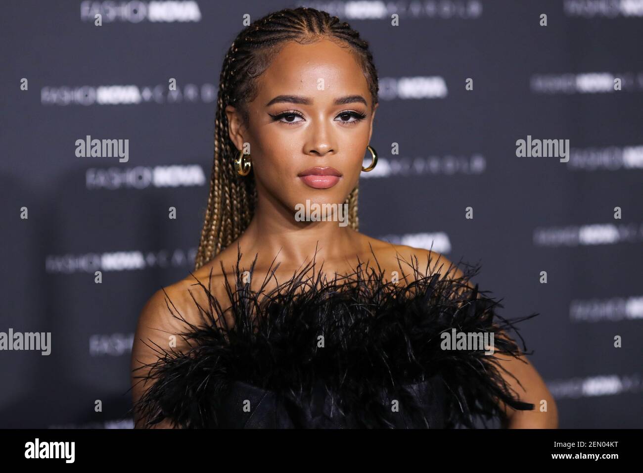 HOLLYWOOD, LOS ANGELES, CA, USA - MAY 08: Serayah McNeill arrives at ...