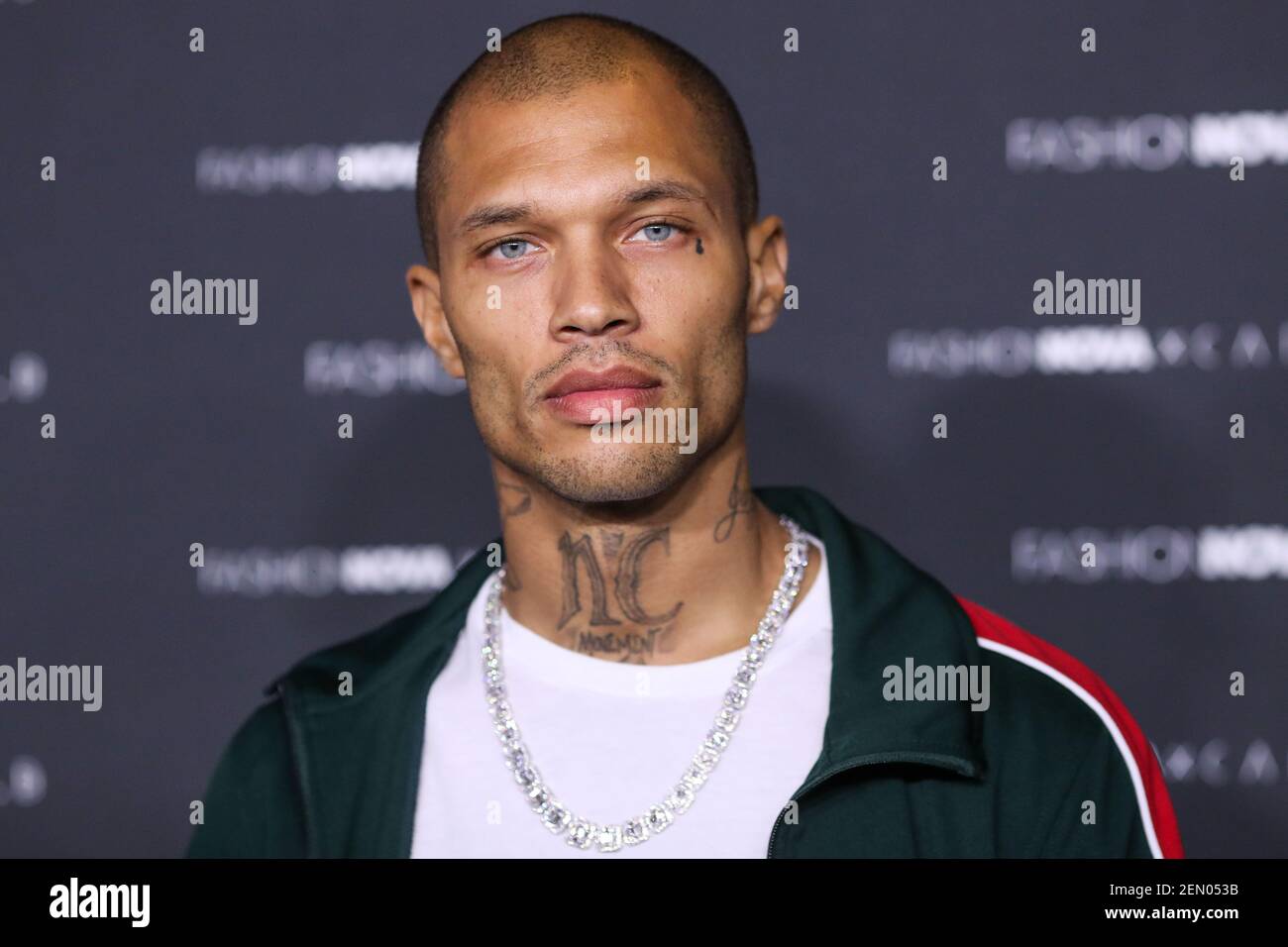 HOLLYWOOD, LOS ANGELES, CA, USA - MAY 08: Jeremy Meeks arrives at the ...