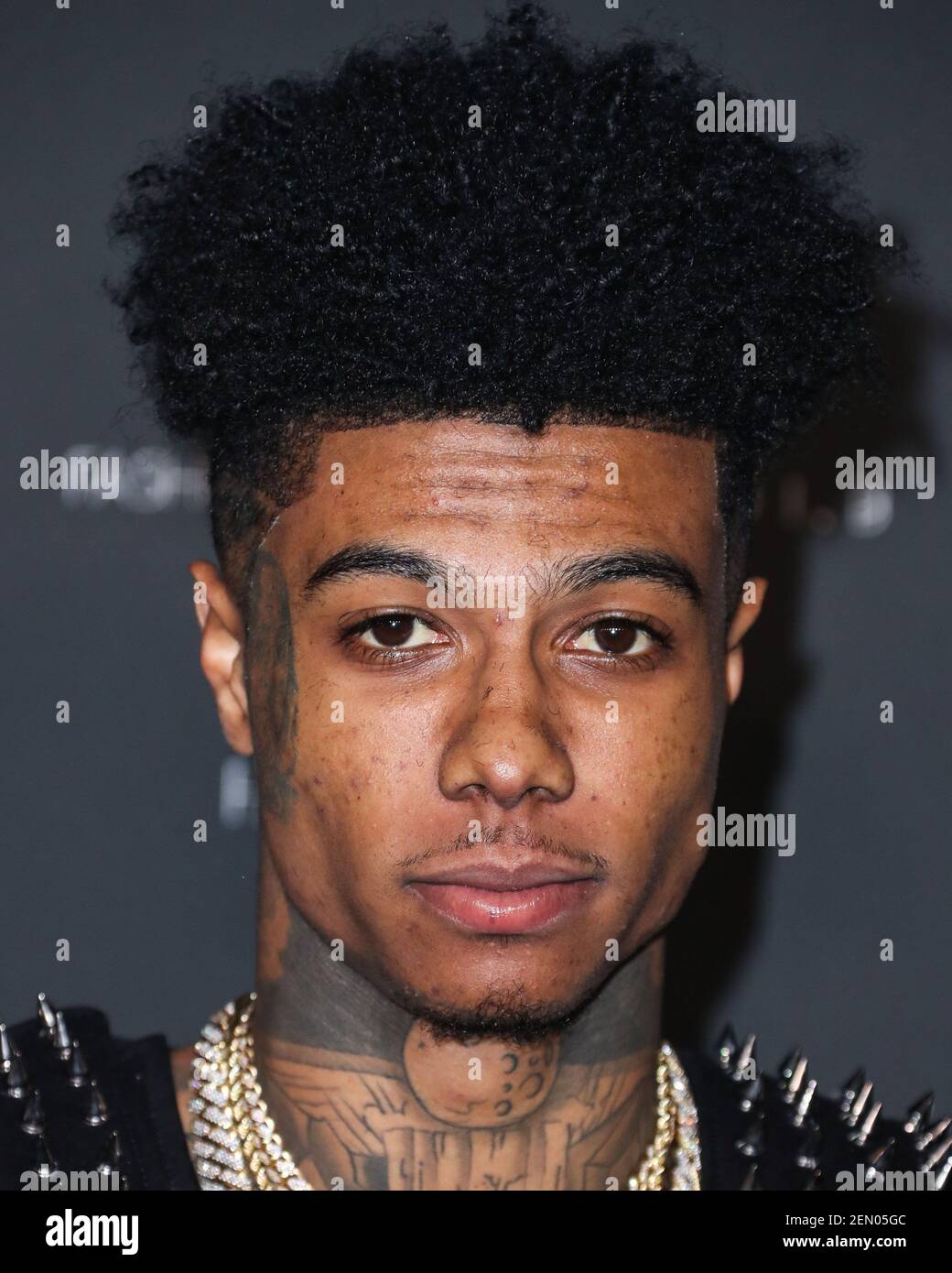 HOLLYWOOD, LOS ANGELES, CA, USA - MAY 08: Blueface arrives at the ...