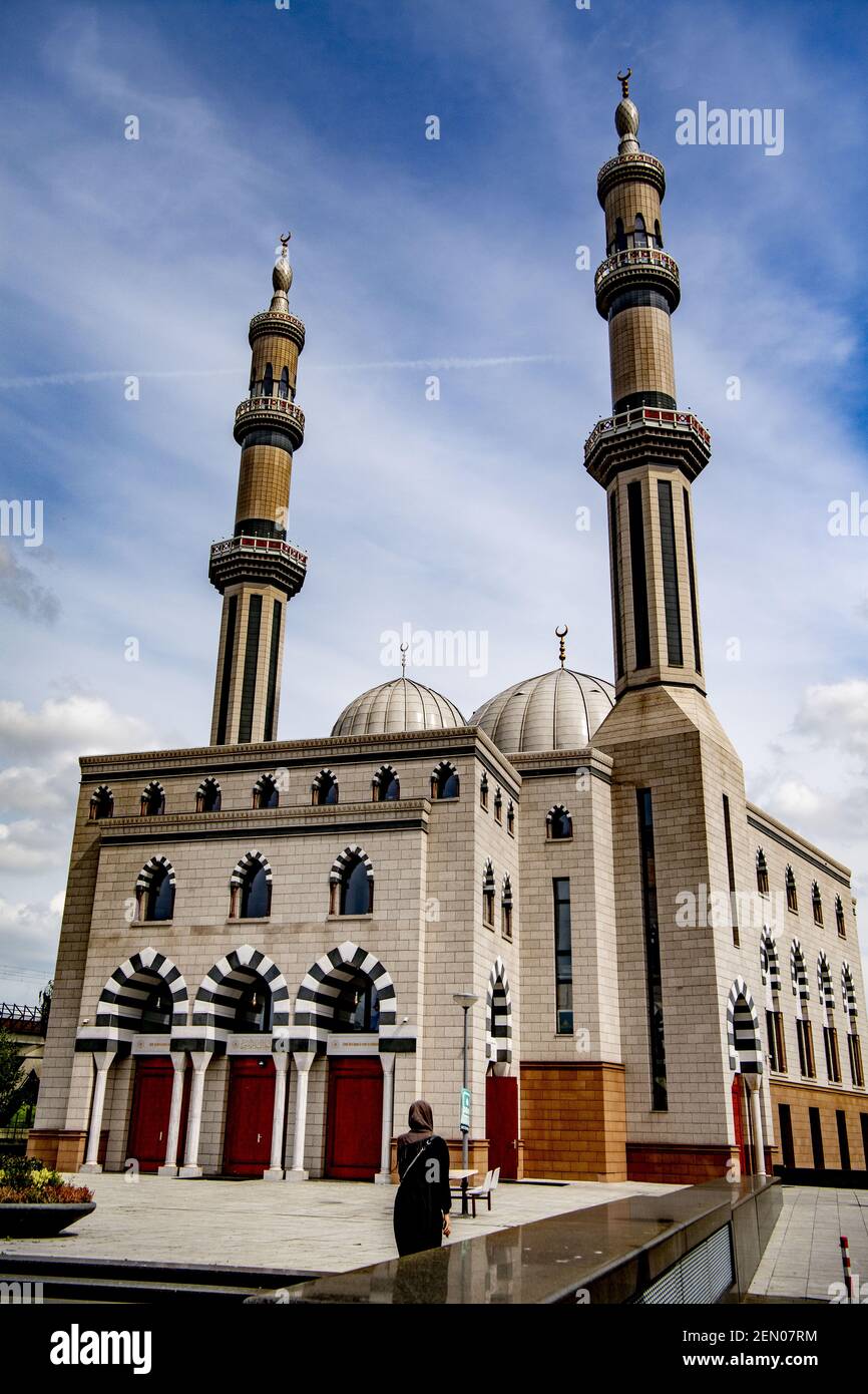 ROTTERDAM - Start of the ramadan in the Mevlana mosque in Rotterdam ...