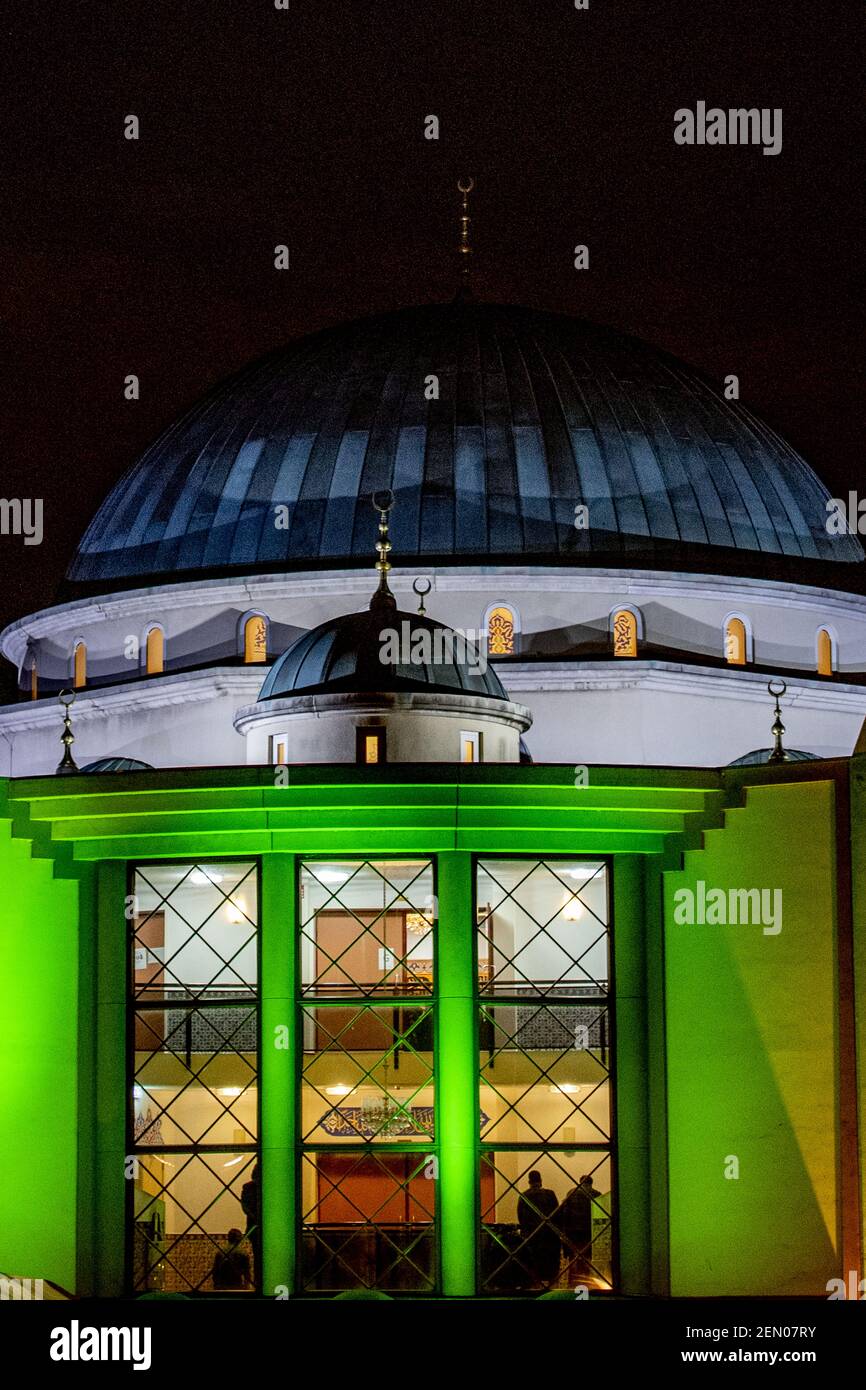 ROTTERDAM - Start of the ramadan in the Mevlana mosque in Rotterdam ...