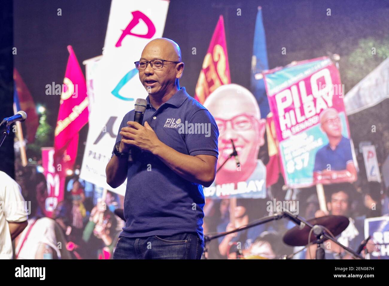 Senatorial candidate and member of opposition slate Otso Diretso, Pilo ...