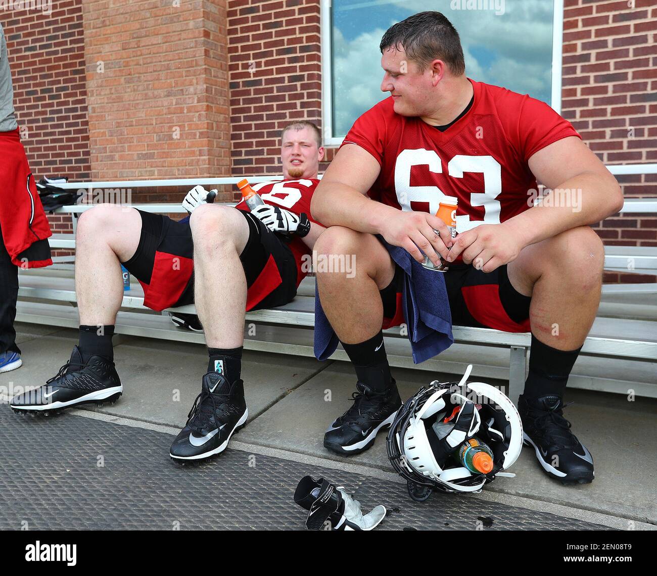 Atlanta Falcons first round draft picks offensive lineman Chris ...
