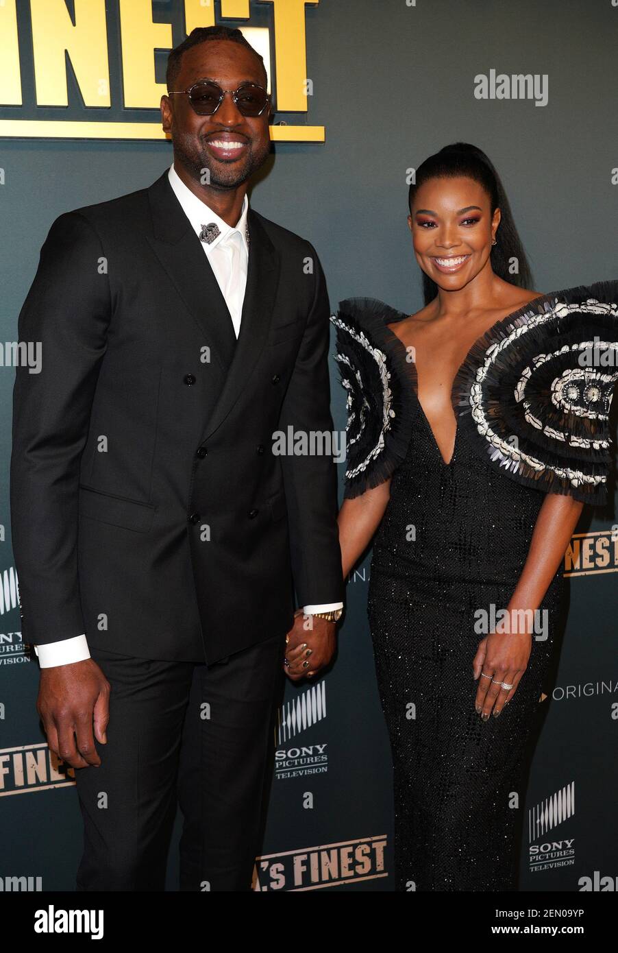 Gabrielle Union and her husband Dwyane Wade at Spectrum Originals And ...
