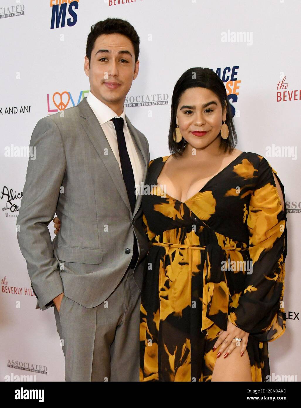 Julio Macias, Jessica Marie Garcia. 26th Annual Race to Erase MS Gala ...