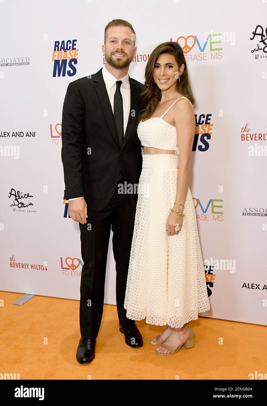 Cutter Dykstra, Jamie Lynn Sigler. 26th Annual Race to Erase MS Gala ...