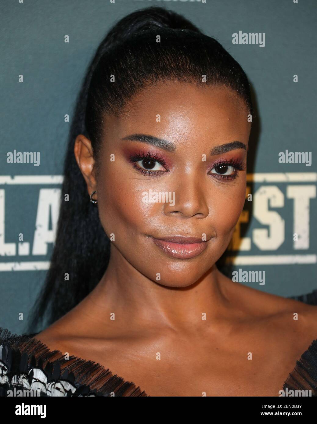 Actress Gabrielle Union arrives at the Los Angeles Premiere Of Spectrum ...