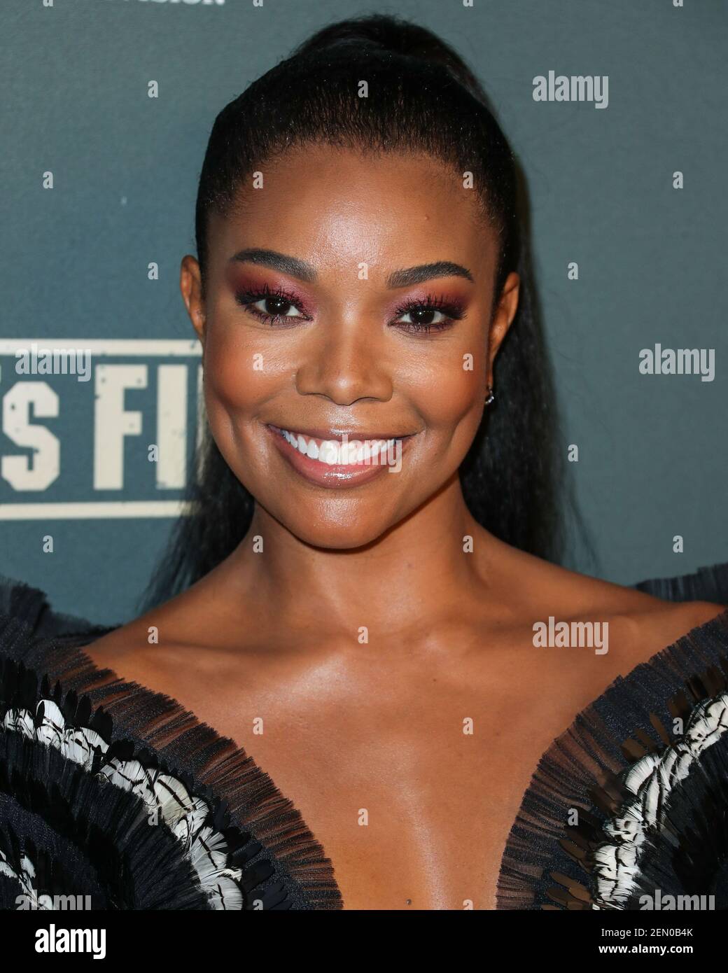 Actress Gabrielle Union arrives at the Los Angeles Premiere Of Spectrum ...