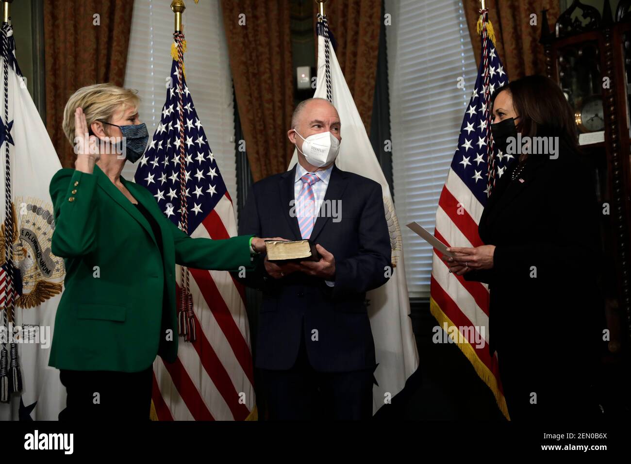 Washington, USA. 25th Feb, 2021. U.S. Secretary of Energy Jennifer ...