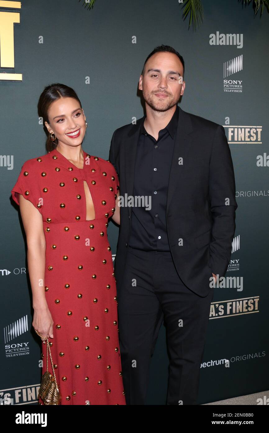 LOS ANGELES - MAY 10: Joshua Alba, Jessica Alba at the "L.A.'s Finest ...
