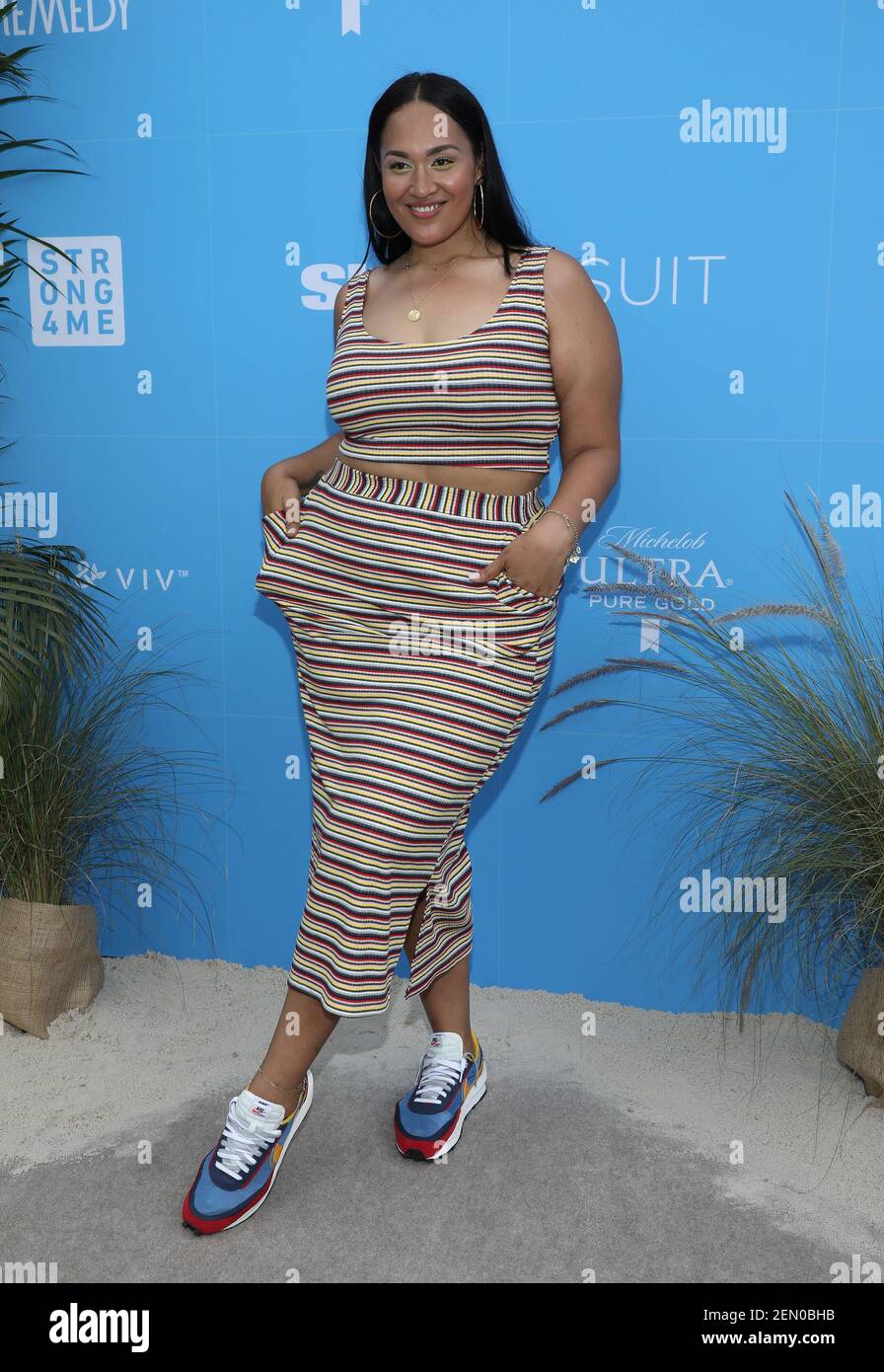 MIAMI, FL - MAY 10: Veronica Pome'e attends the Sports Illustrated ...