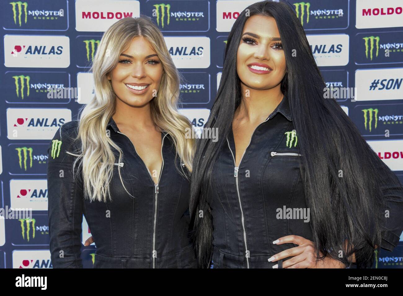 Monster Energy Girls during the 2019 Monster Energy FIM Speedway of ...