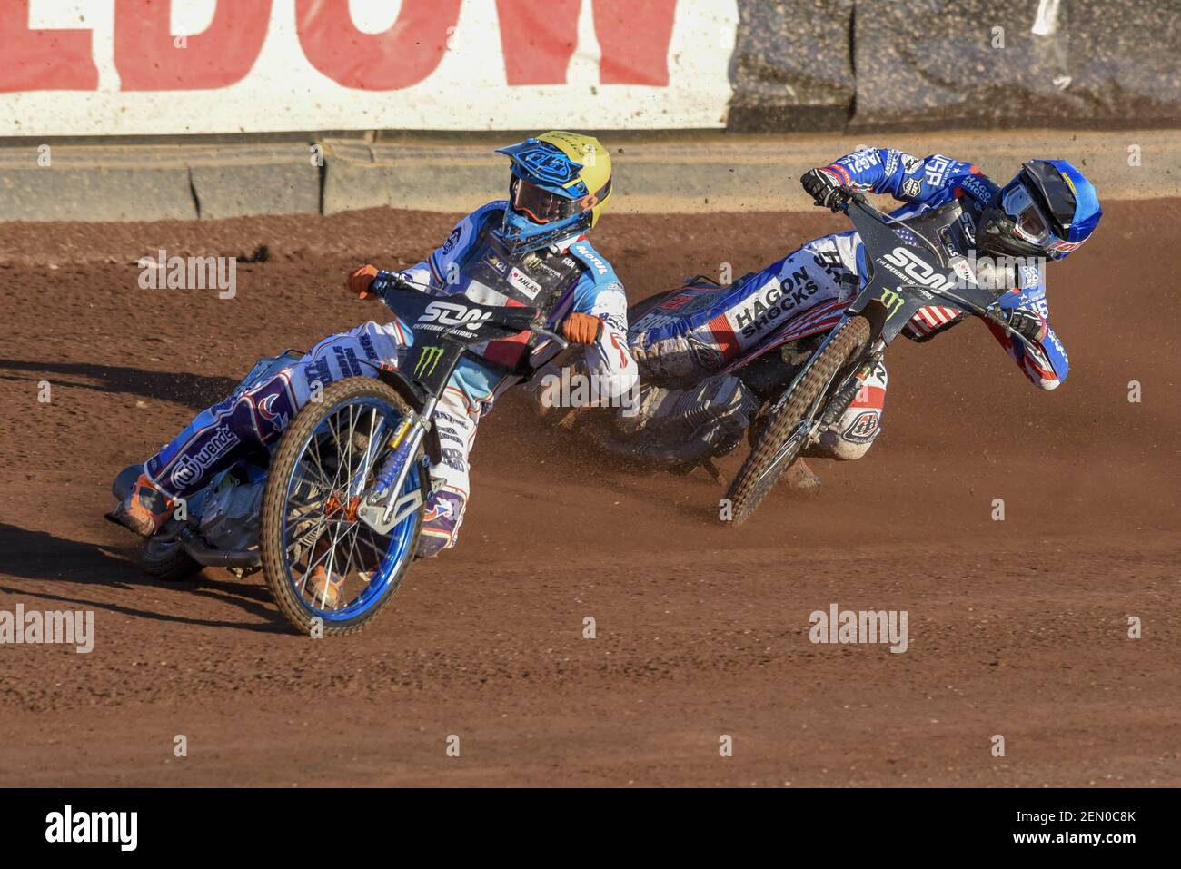 Dimitri Berge of France and Luke Becker of USA in heat 7 during the ...