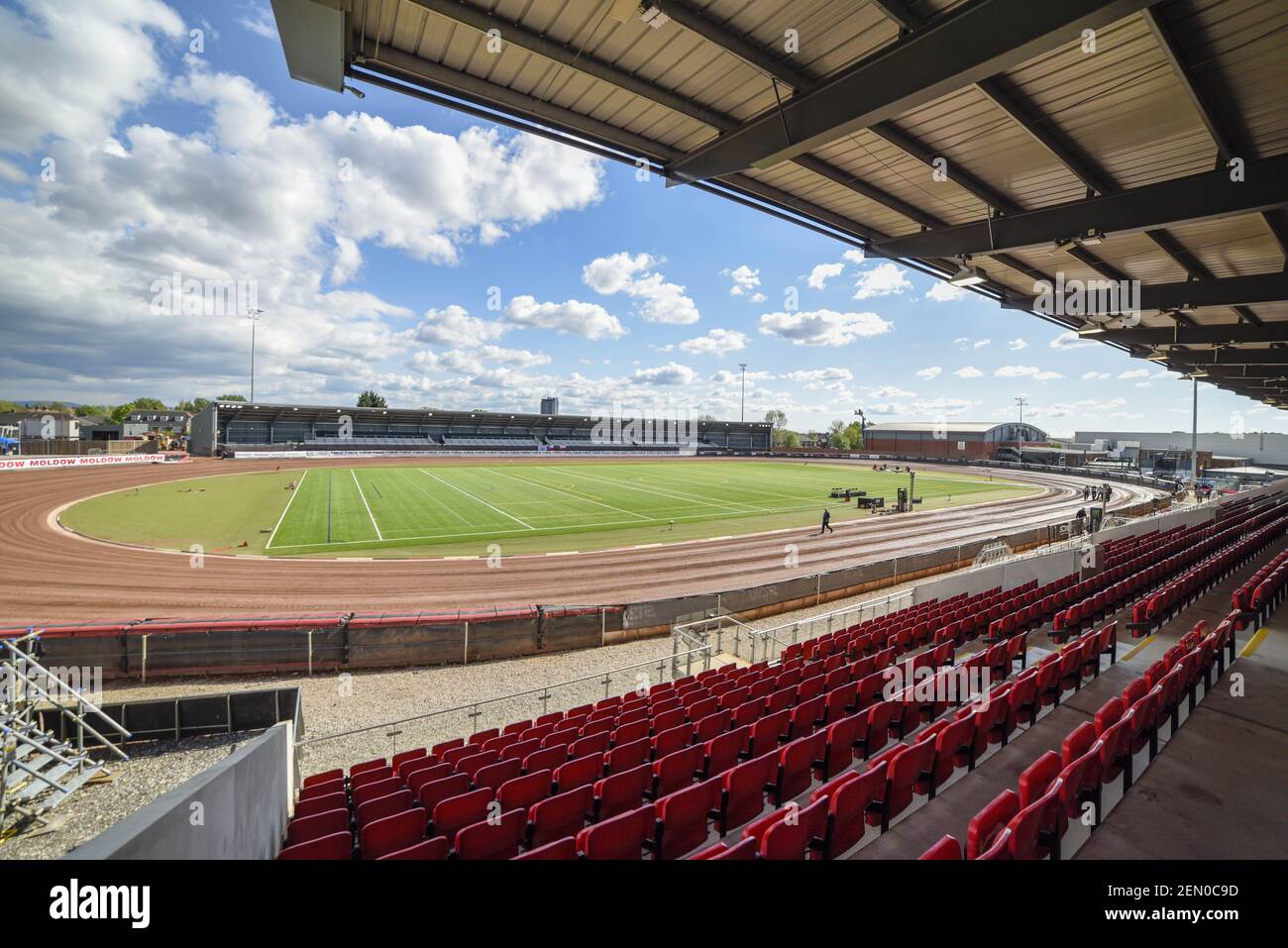 General view of National Speedway Stadium during the 2019 Monster ...