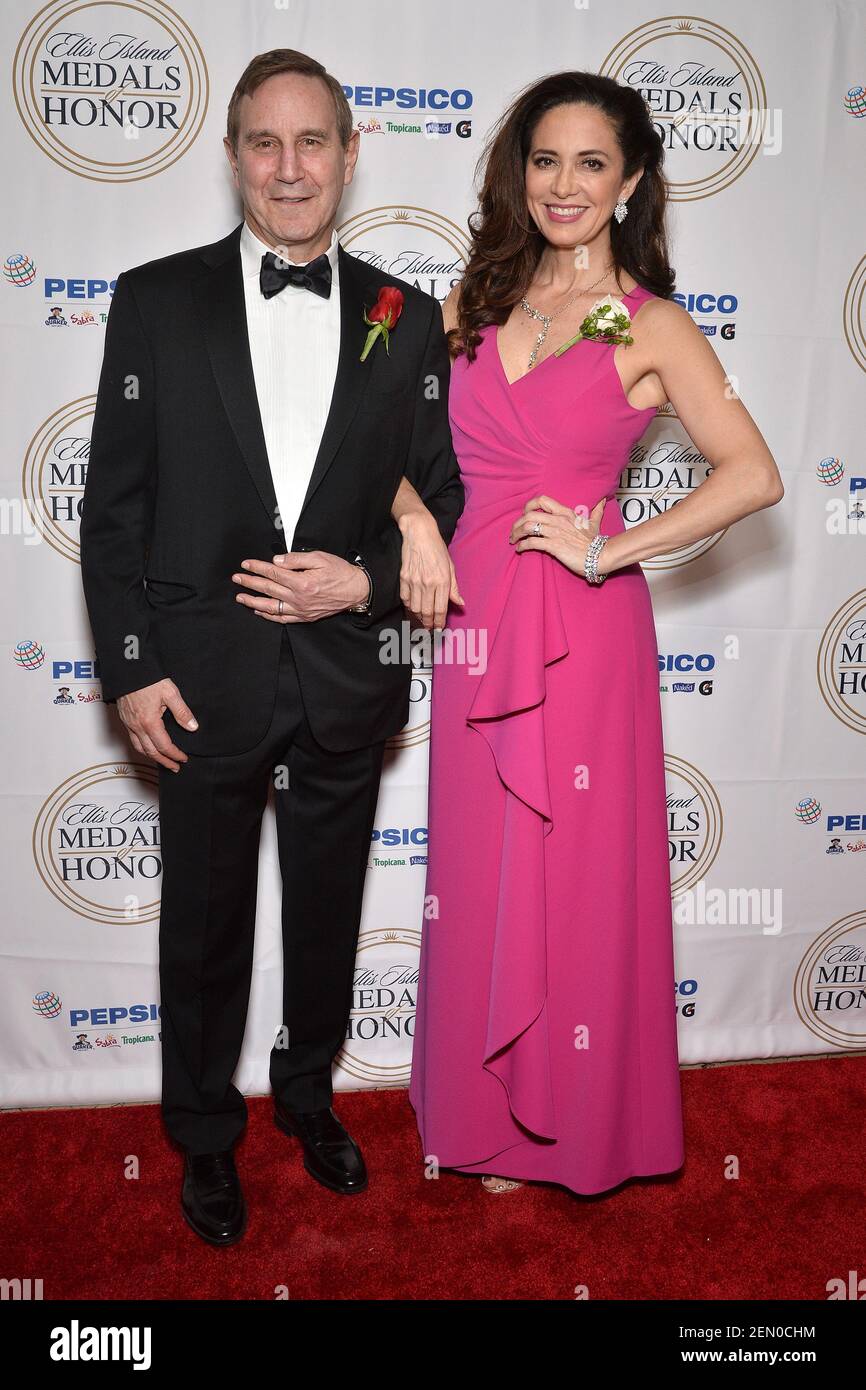 (L-R) Richard Edelman and Claudia Edelman attend the 34th Annual Ellis ...