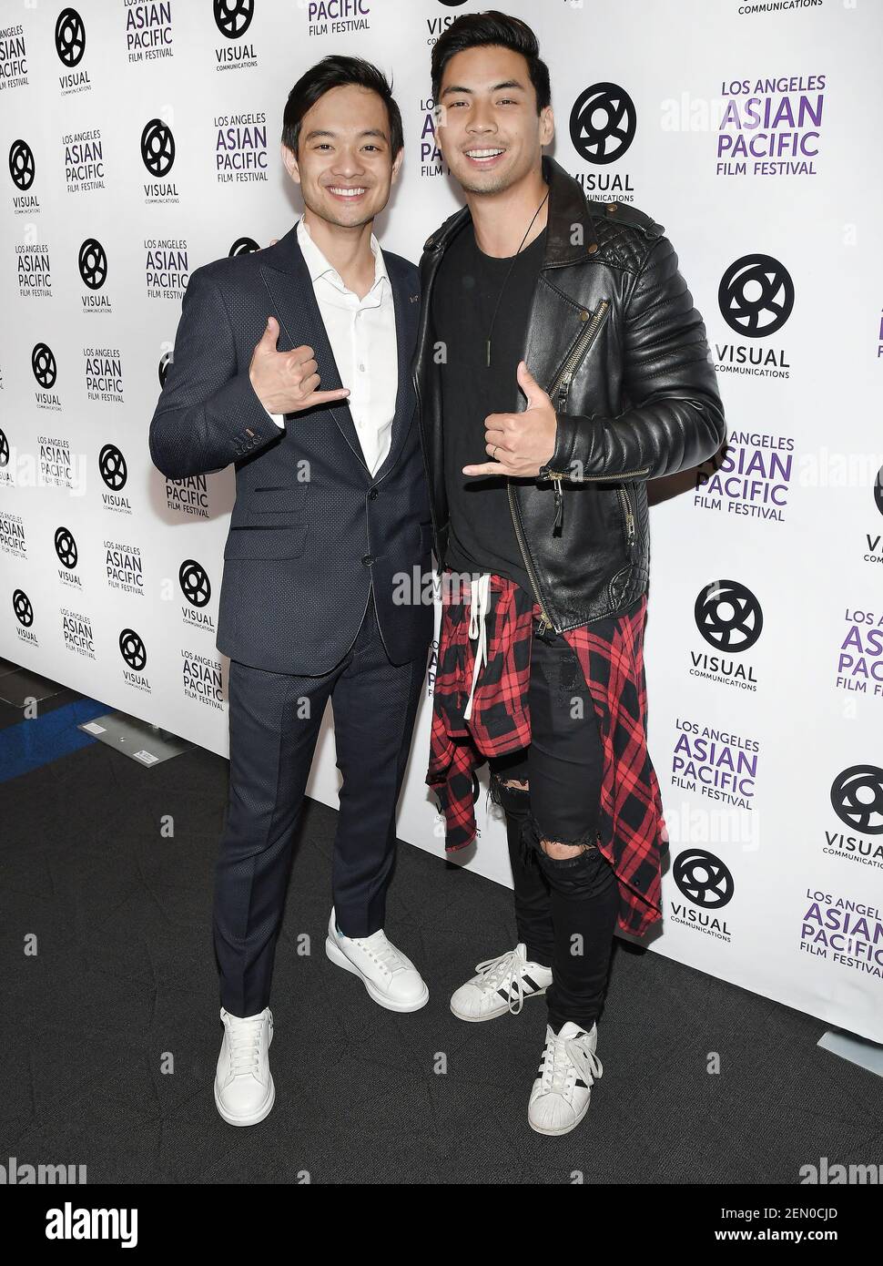 Osric Chau and Yoshi Sudarso at the 2019 Los Angeles Asian Pacific Film ...