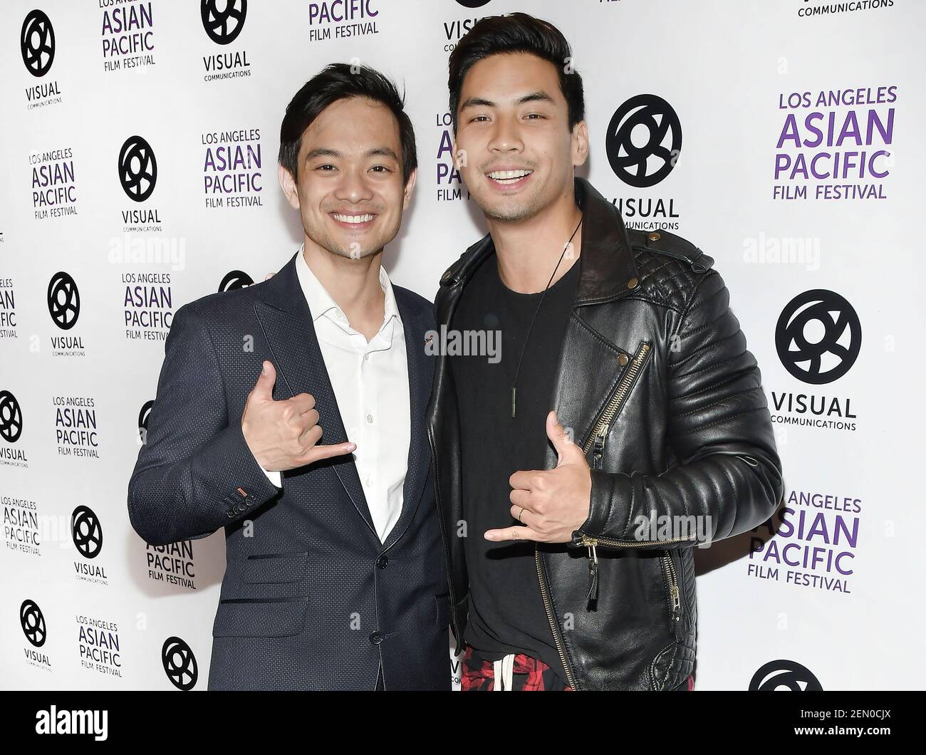 Osric Chau and Yoshi Sudarso at the 2019 Los Angeles Asian Pacific Film ...