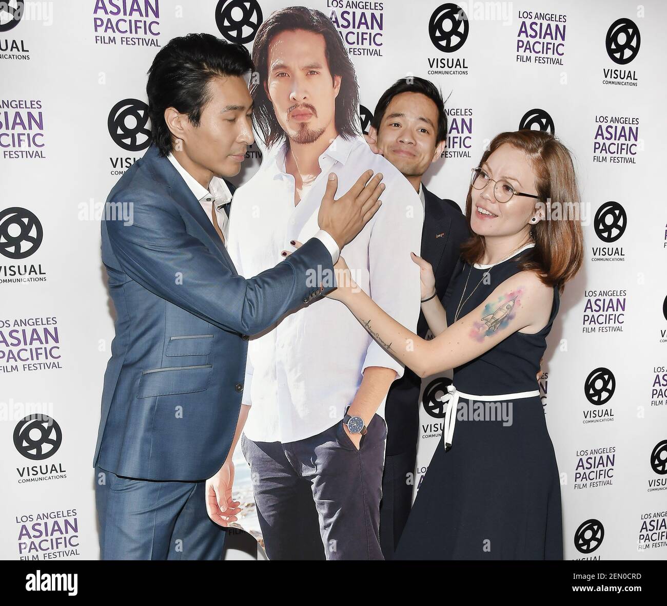 Chris Pang, Desmond Chiam, Osrich Chau and Andrea A. Walter at the 2019 ...