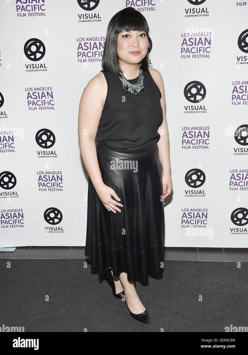 Iya Yujuico at the 2019 Los Angeles Asian Pacific Film Festival ...