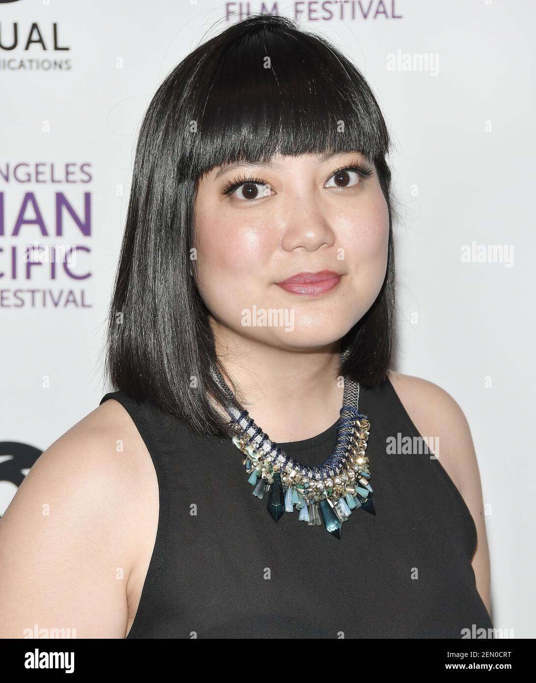 Iya Yujuico at the 2019 Los Angeles Asian Pacific Film Festival ...