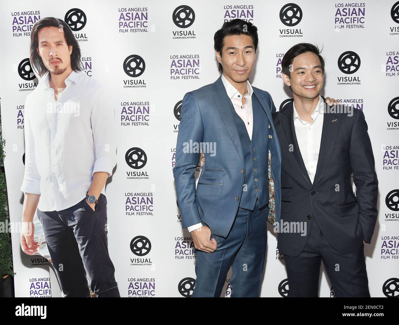 Chris Pang and Osrich Chau at the 2019 Los Angeles Asian Pacific Film ...