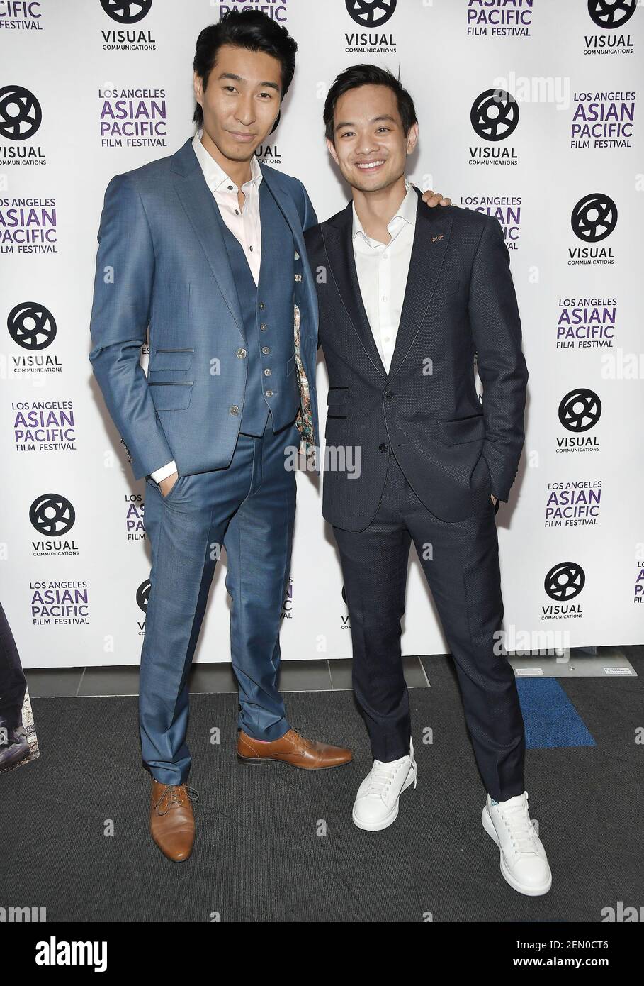 Chris Pang and Osrich Chau at the 2019 Los Angeles Asian Pacific Film ...