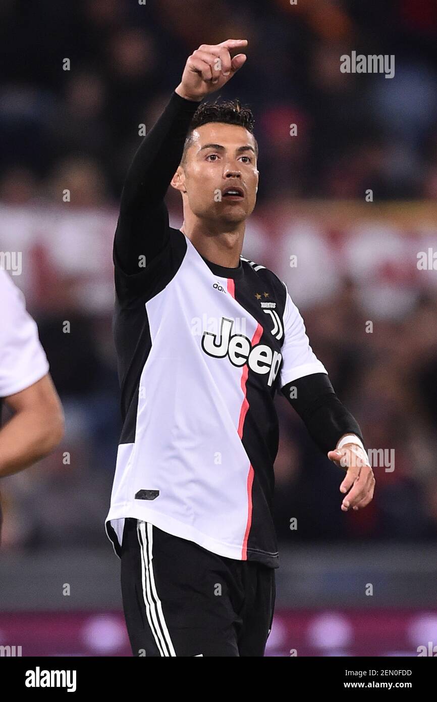 Cristiano Ronaldo of Juventus. Roma 12-5-2019 Stadio Olimpico Football ...