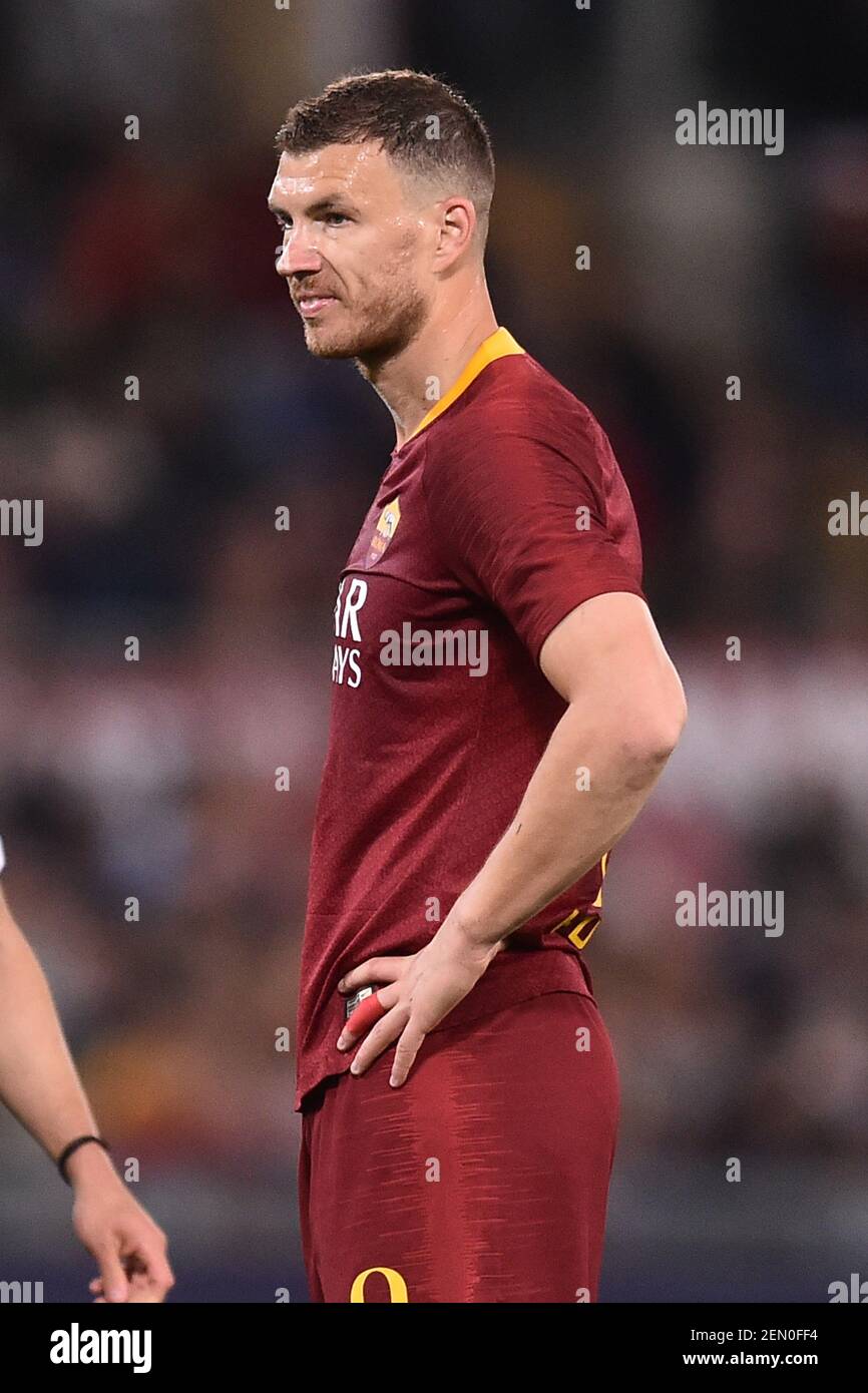 Edin Dzeko of Roma. Roma 12-5-2019 Stadio Olimpico Football Serie A ...