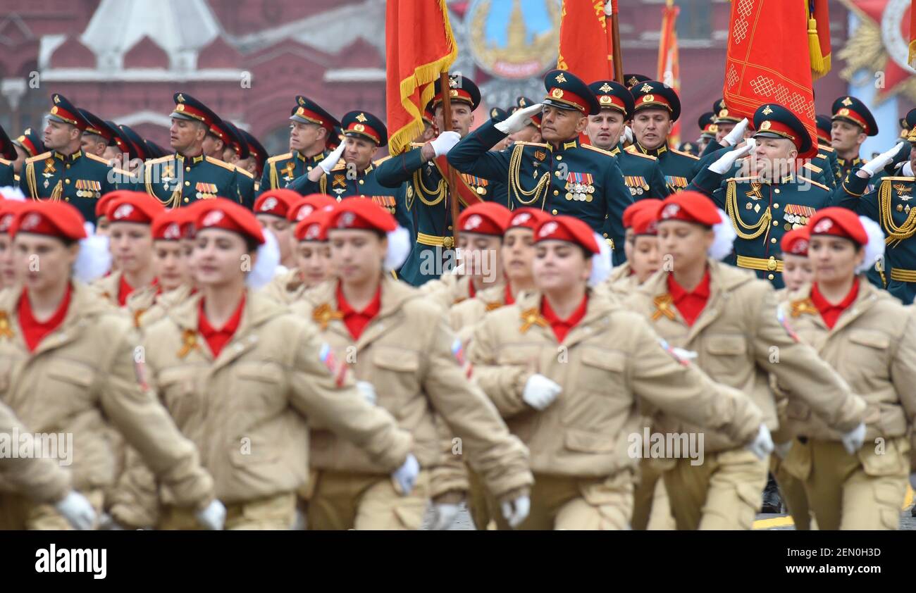 The military parade on Red Square dedicated to the 74th anniversary of ...