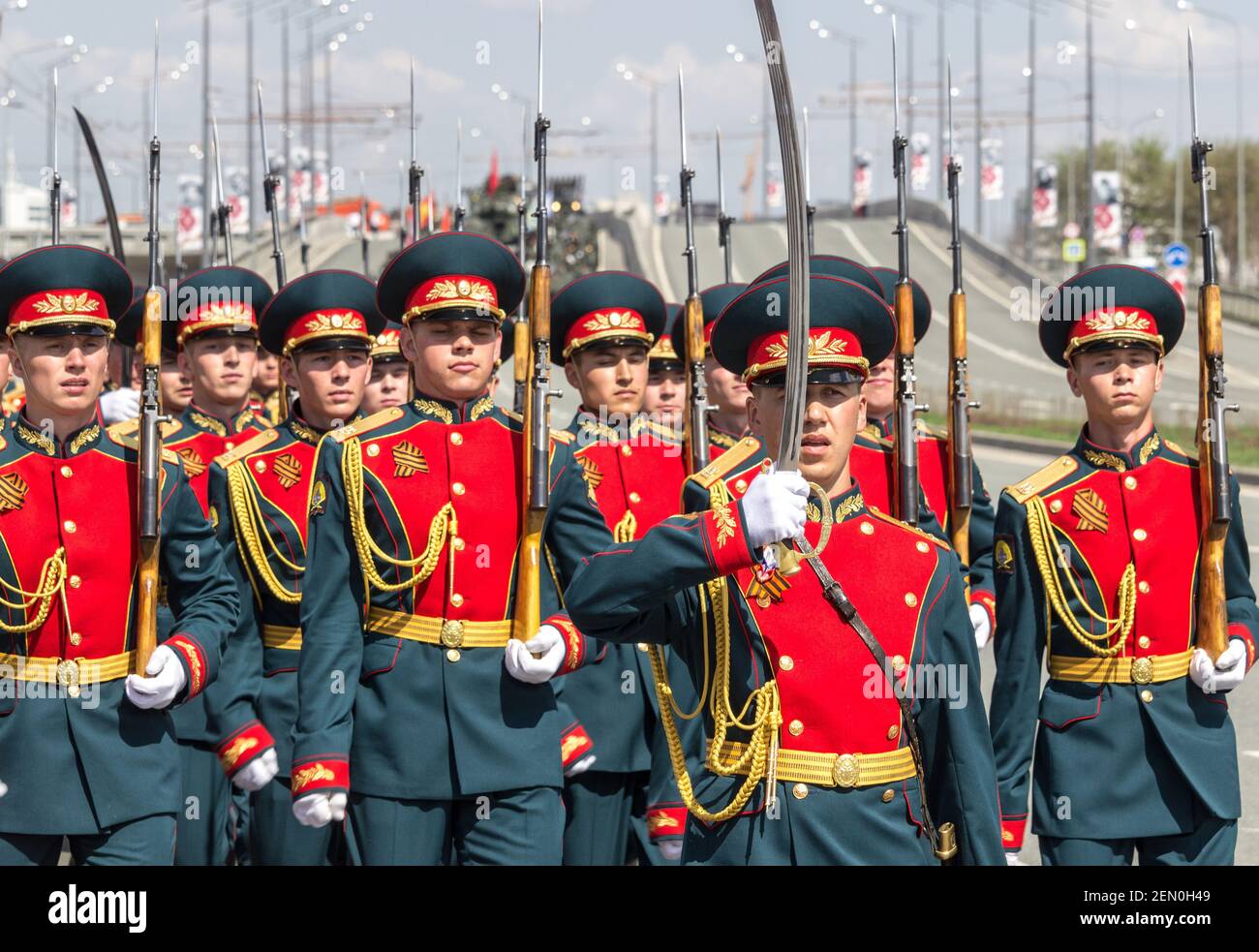 The military parade dedicated to the 74th anniversary of the Victory ...