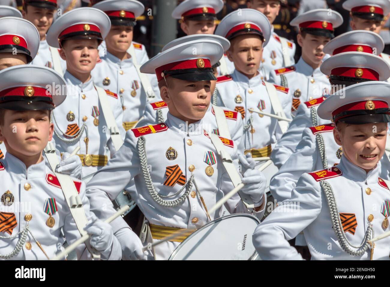 The military parade dedicated to the 74th anniversary of the Victory ...
