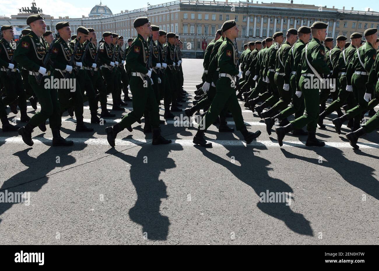 The military parade dedicated to the 74th anniversary of the Victory ...